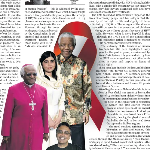 Let us not forget: reflecting on great people and events - PressReader