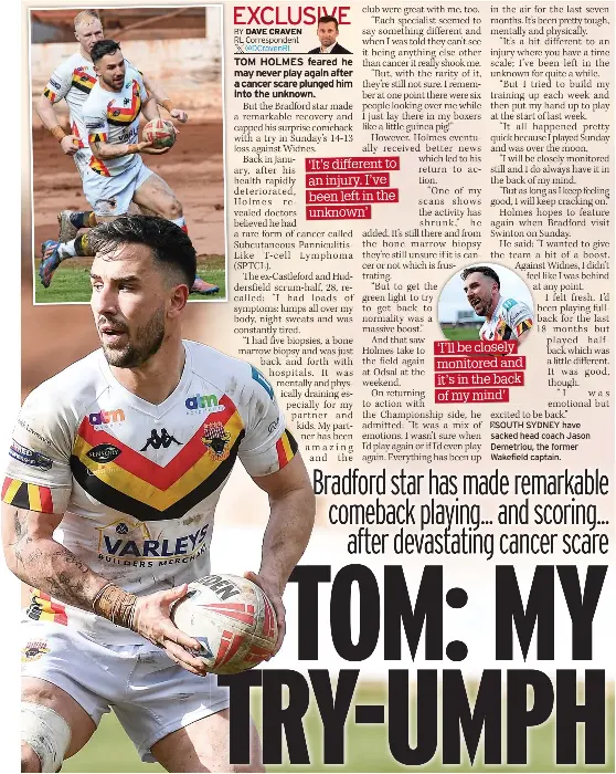 TOM: MY TRY-UMPH - PressReader