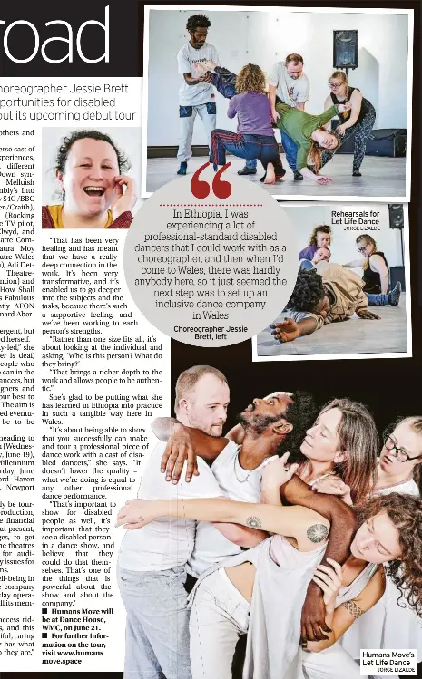 Taking inclusive dance on the road - PressReader