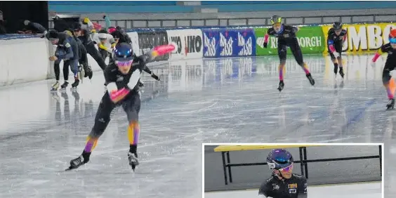 Chasing a speed skating dream - PressReader