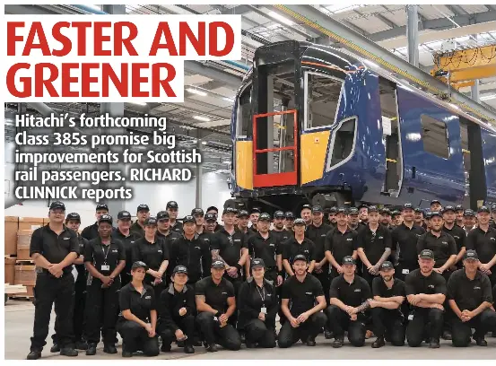 NEW CLASS 385: LONGER, FASTER AND GREENER - PressReader