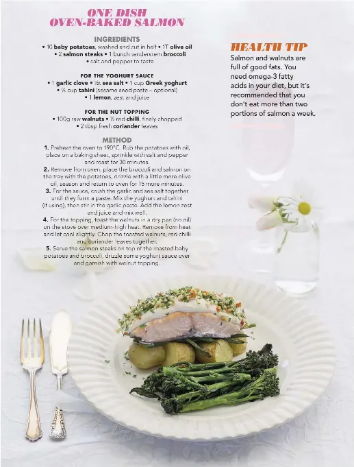 ONE DISH OVEN-BAKED SALMON - PressReader