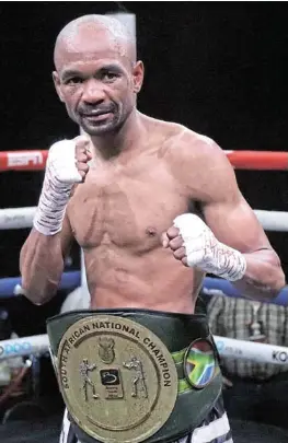 Chauke now proud owner of national belt - PressReader