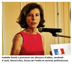 Chantal Castelnot remplacera Isabelle David - PressReader