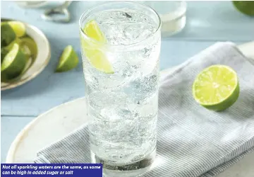 Is sparkling water actually good for you? - PressReader