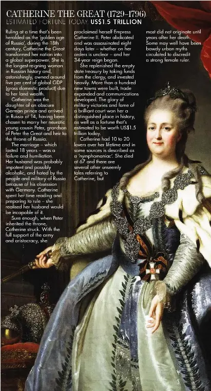 CATHERINE THE GREAT (1729–1796) - PressReader