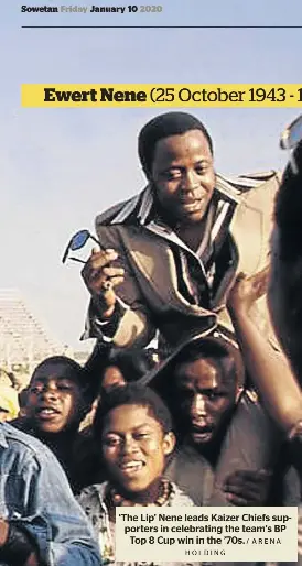 The man who brought Love & Peace to Chiefs - PressReader