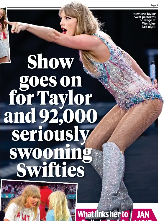 Show goes on for Taylor and 92,000 seriously swooning Swifties - PressReader