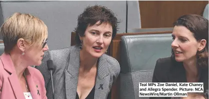 It’s a super struggle for our cashed-up teal MPs - PressReader