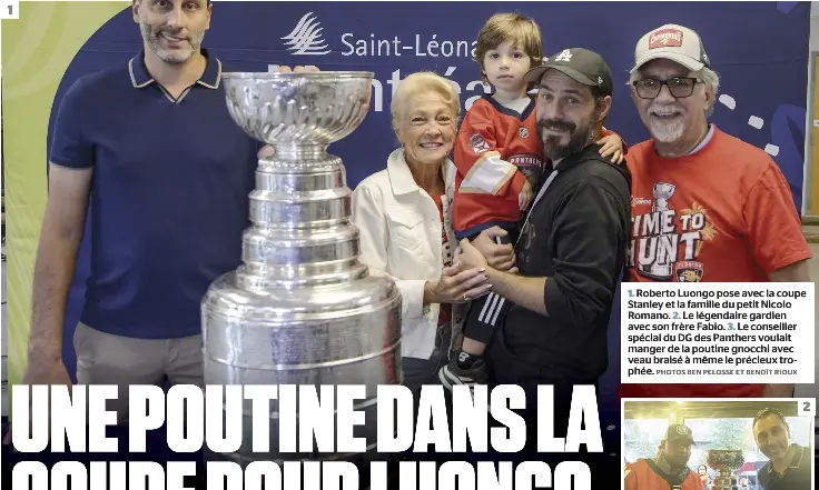 UNE POUTINE DANS LA COUPE POUR LUONGO - PressReader