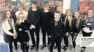 Duncanrig pupils in the picture - PressReader
