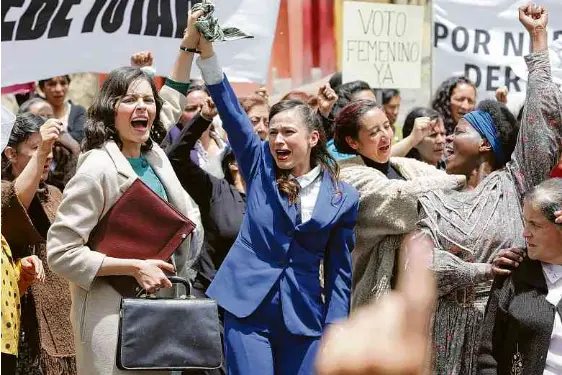 El voto de la mujer en Colombia, una lucha que llega a la pantalla grande - PressReader