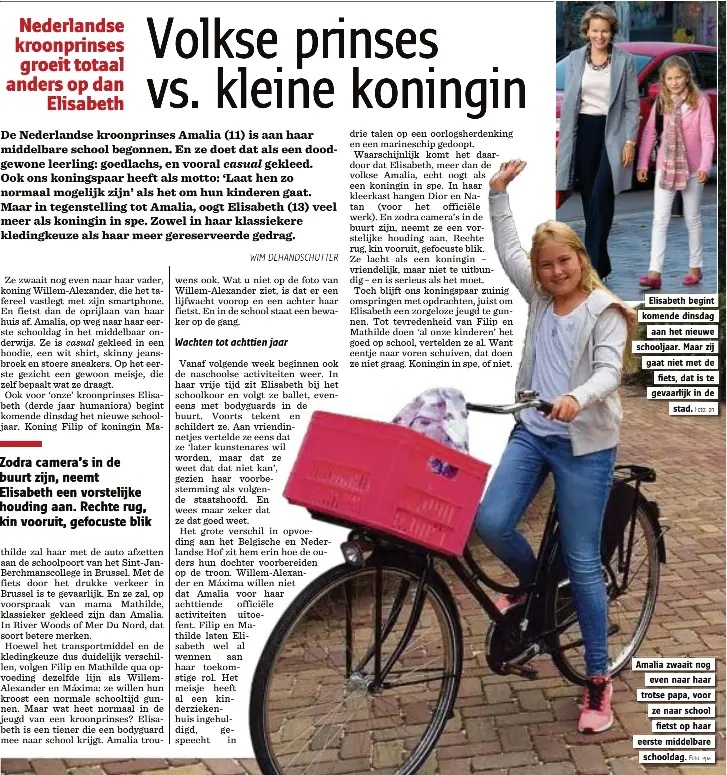 Volkse prinses vs. kleine koningin - PressReader