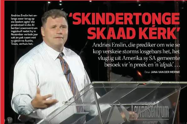 Tranerige prediker kom preek en pak af in Suid-Afrika - PressReader