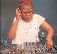 Lady Shiks spins the right music tracks - PressReader