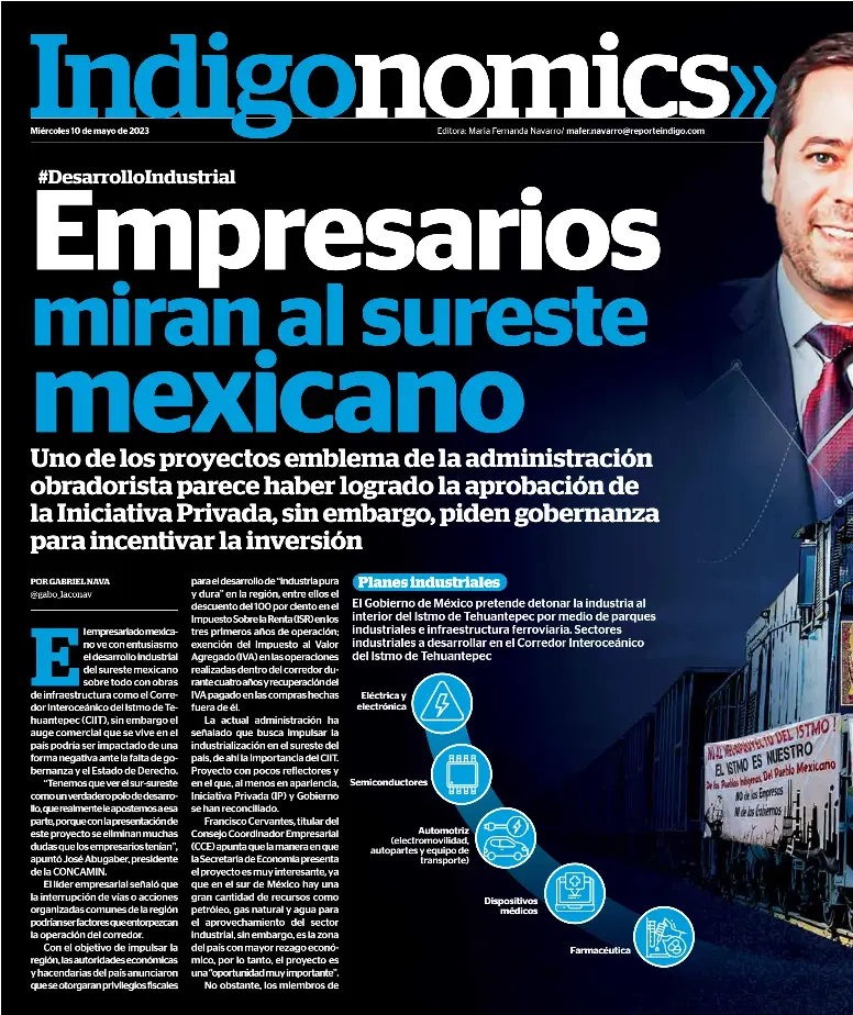 Empresario­s miran al sureste mexicano - PressReader