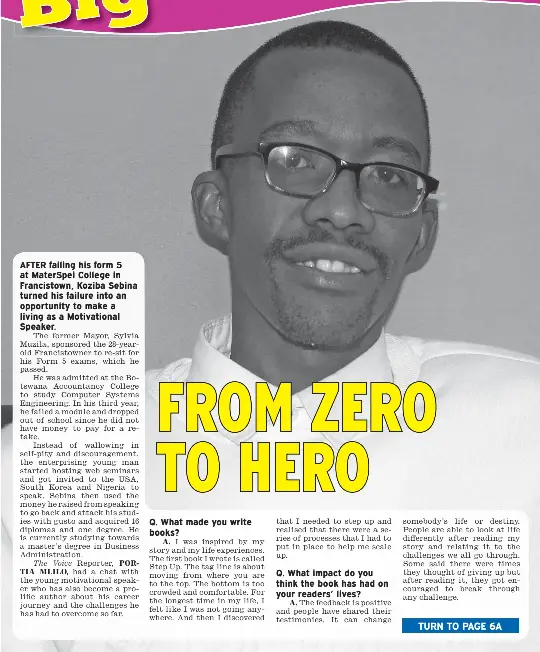 FROM ZERO TO HERO - PressReader