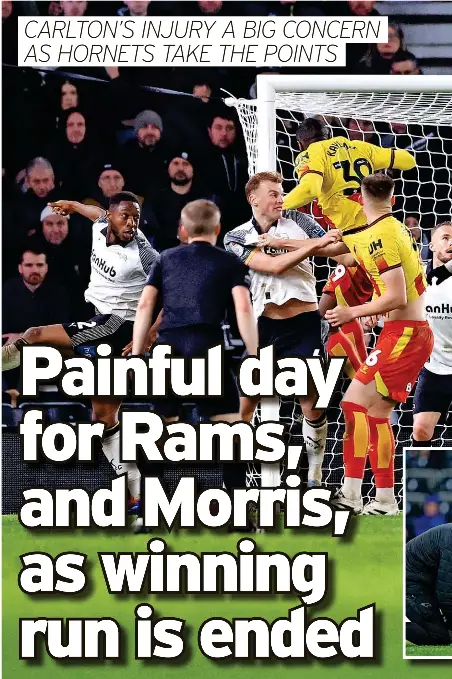 Painful day for Rams, and Morris, as winning run is ended - PressReader