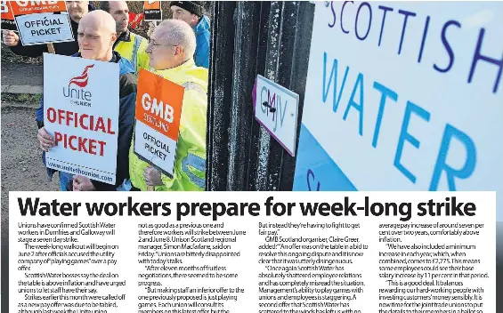 Water workers prepare for week-long strike - PressReader