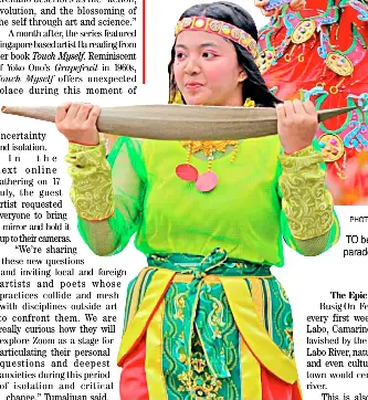 BUSIG-ON FESTIVAL: Retelling an epic Bicolano tale - PressReader
