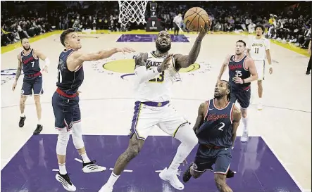 LeBron James, a un punto de los 50.000 en su carrera - PressReader