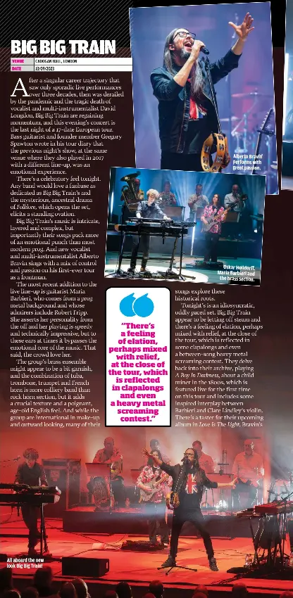 BIG BIG TRAIN - PressReader