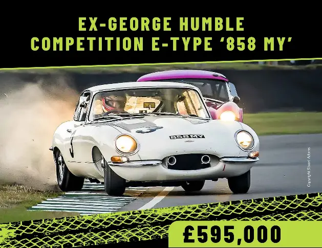 EX-GEORGE HUMBLE COMPETITIO­N E-TYPE ‘858 MY’ - PressReader