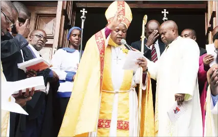 The Anglican Church Diocese of Harare’s new Bishop, - PressReader