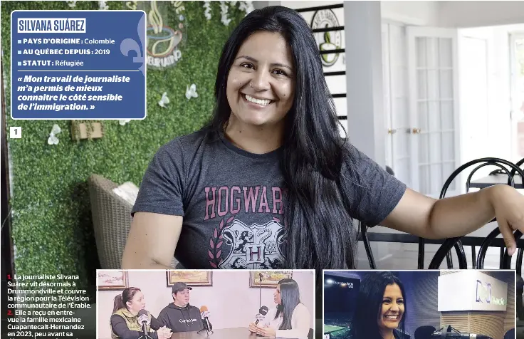 Elle donne la parole aux Latinos à la télé d’ici - PressReader