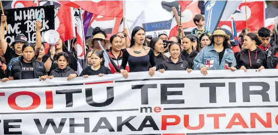 Haka interrupts proceeding­s in Parliament - PressReader