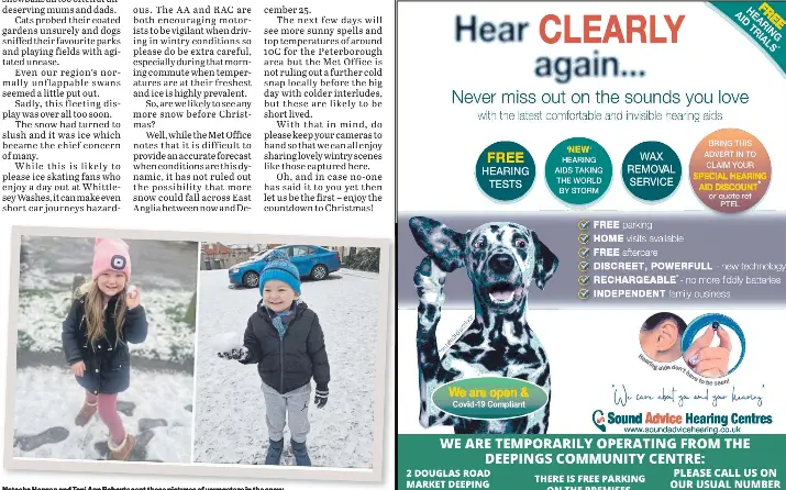 Snow starts off the festive fun... - PressReader