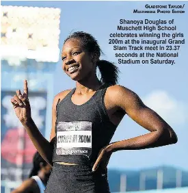 Muschett’s Douglas happy with Grand Slam opportunit­y - PressReader