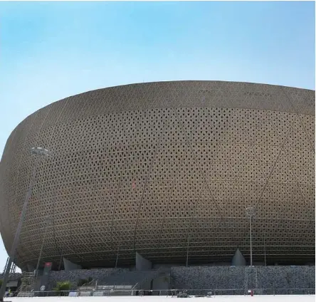 Finale- stadion: Lusail Stadium - PressReader