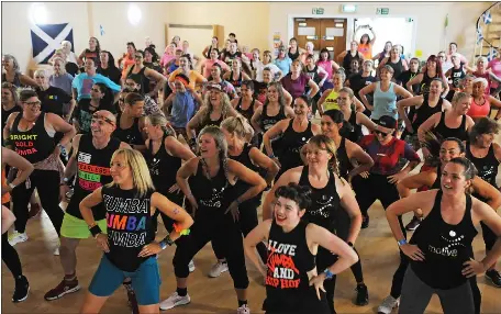 Zumba fans pack Troon venue - PressReader