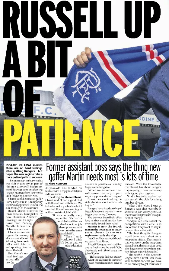 RUSSELL UP A BIT OF PATIENCE - PressReader