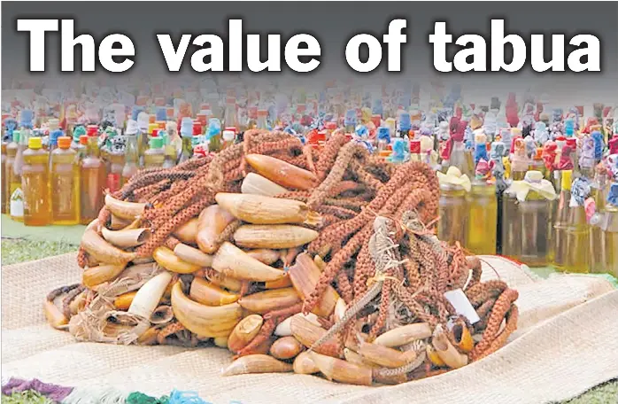 The value of tabua - PressReader