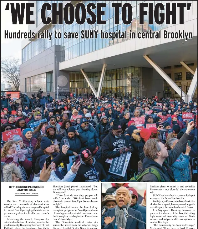 ‘WE CHOOSE TO FIGHT’ - PressReader