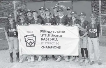 Major baseball all-stars defeat DuBois for District 10 title - PressReader