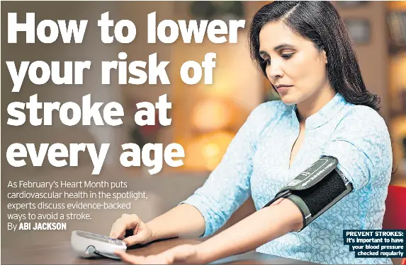 How to lower your risk of stroke at every age - PressReader