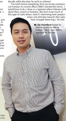 988 DJ Chan Fong on City Heartbeat - PressReader