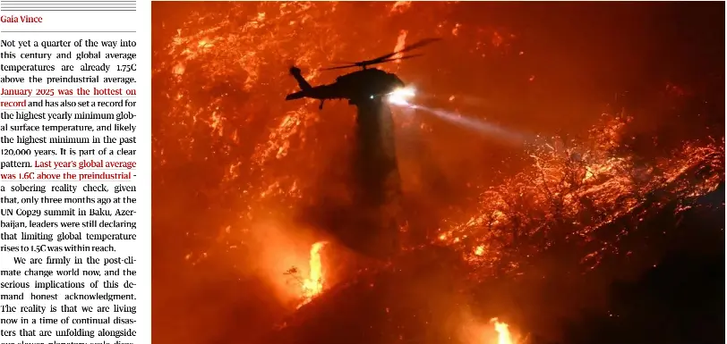 Extreme weather is our new reality. We must accept it and begin planning - PressReader