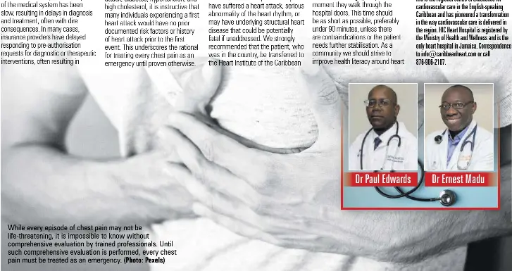 Every chest pain is an emergency — Part 2 - PressReader