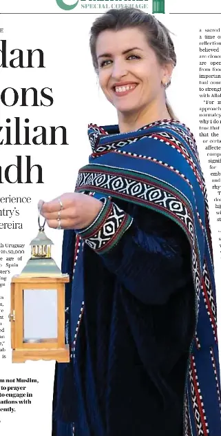 Ramadan reflection­s of a Brazilian in Riyadh - PressReader