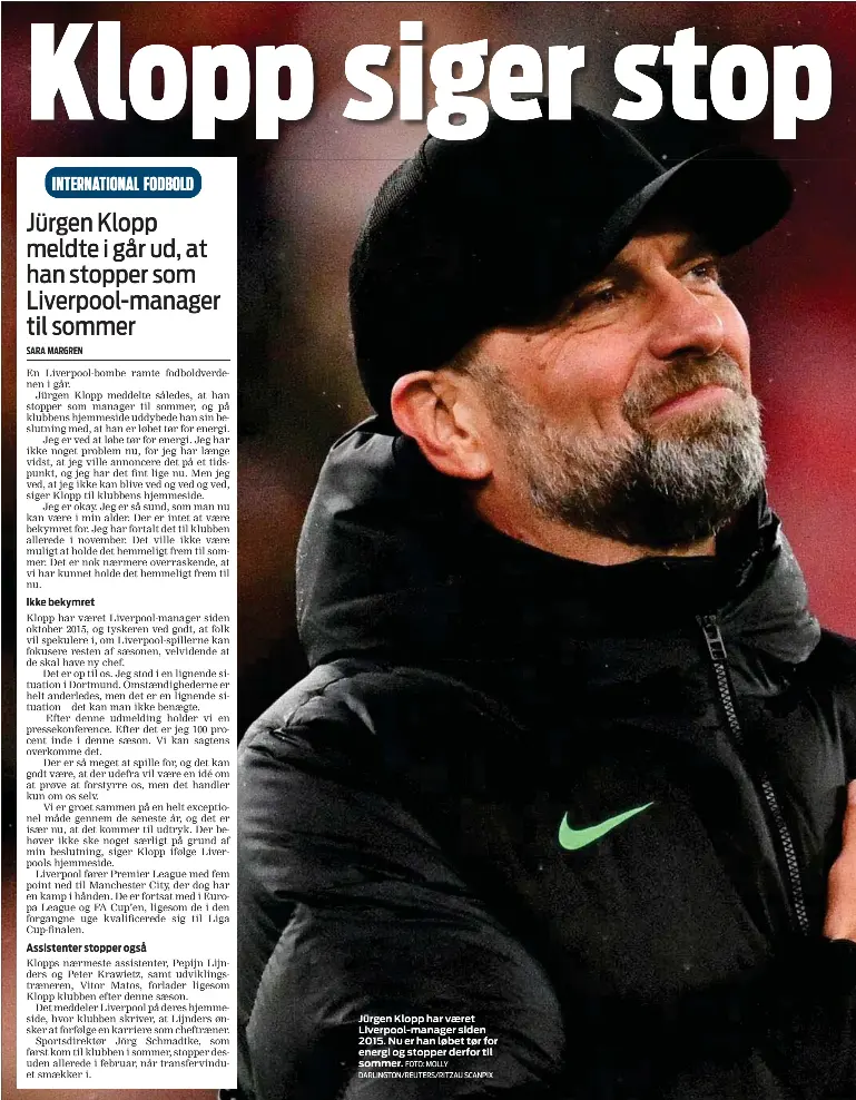 Klopp siger stop - PressReader