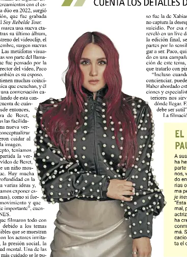 DULCE MARÍA LOS SECRETOS DE GRABACIÓN DE OJALÁ - PressReader