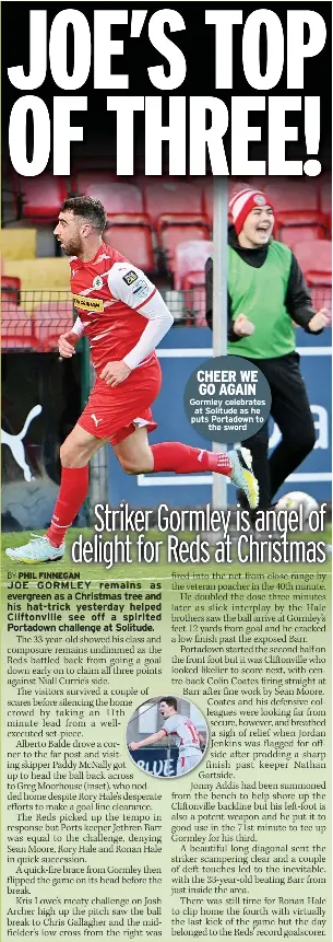 JOE’S TOP OF THREE! - PressReader