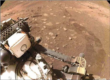 Mars captures 1st sound of dust devil | Arab Times | PressReade­r