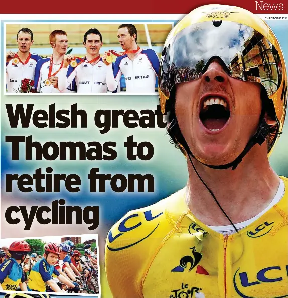 Welsh great Thomas to retire from cycling - PressReader