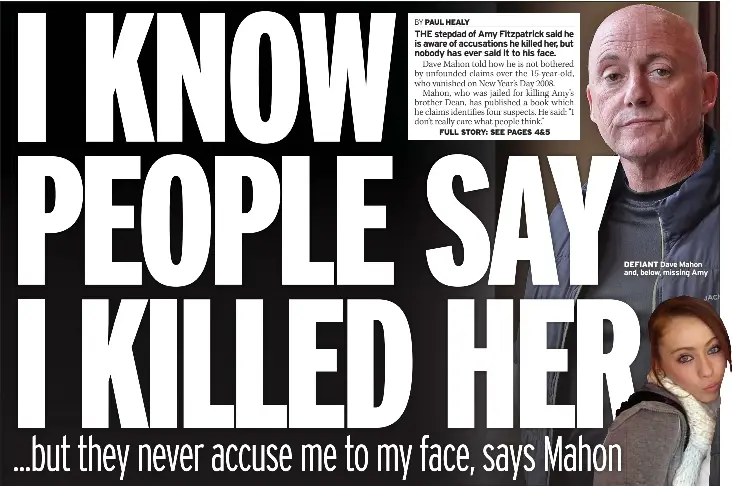 I KNOW PEOPLE SAY I KILLED HER - PressReader
