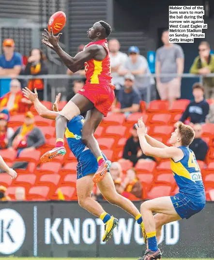 SUNS KEEP THEIR FINALS HOPES ALIVE - PressReader